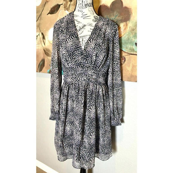 Dresses | Muse Dress Formal Colorblock Animal Print 8 Medium M Zip ...